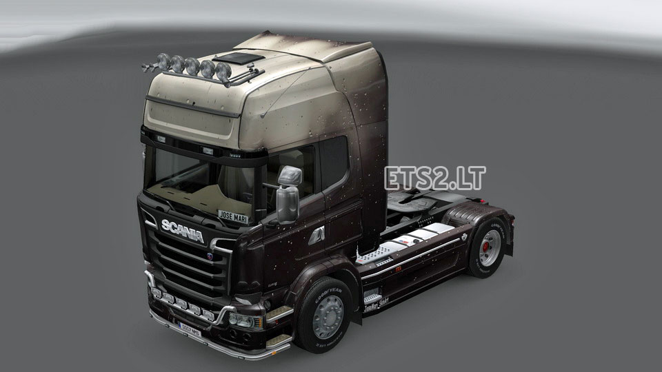 Scania Streamline Drops Skin | ETS2 mods