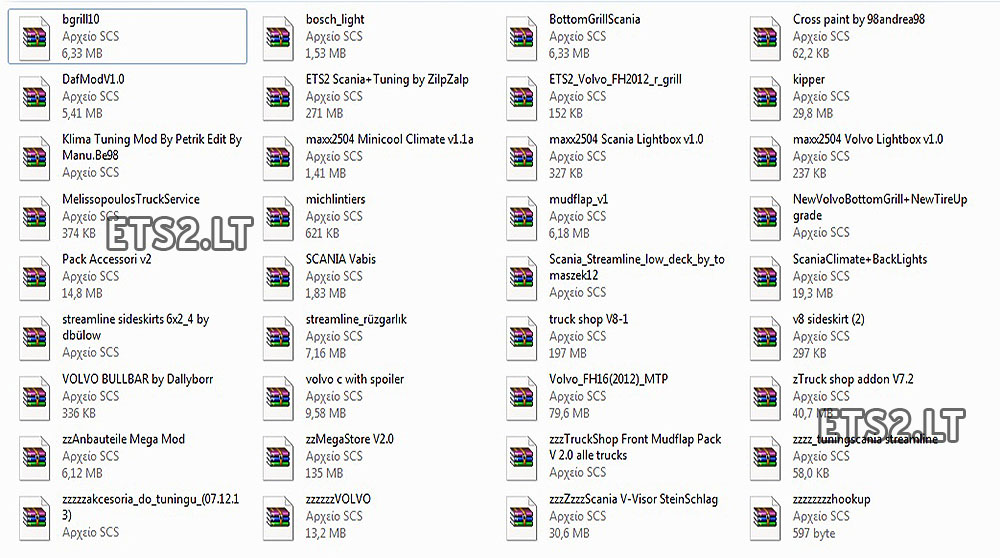 mega-tuning-v4-2 | ETS2 mods