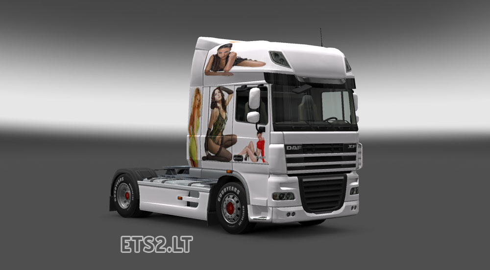 DAF-Girls-Skin-1 | ETS2 mods