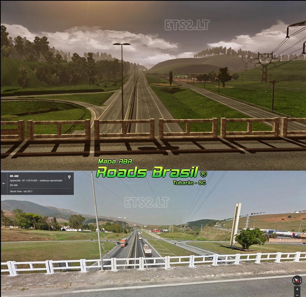 Roads-Brasil-Map-v-1.0.5-Full-2 | ETS2 mods