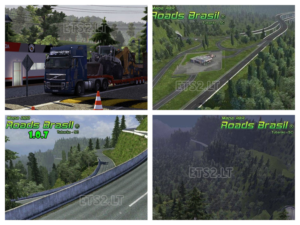 Roads-Brazil-Map-(Mapa-RBR)-v-1.0.7-2 | ETS2 mods