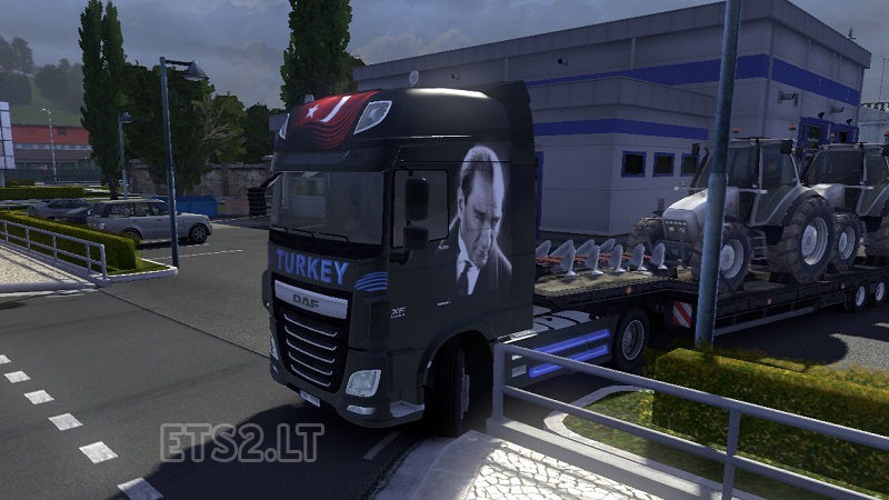 DAF XF Euro 6 Turkey Skin | ETS2 mods
