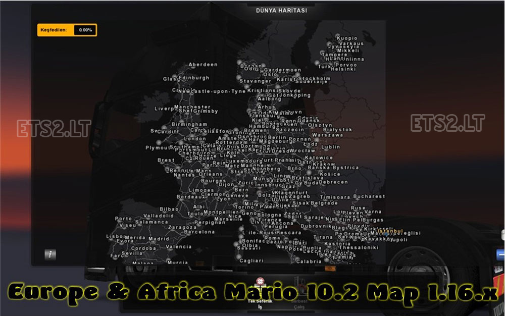Europe-&-Africa-Mario-Map-1 | ETS 2 mods