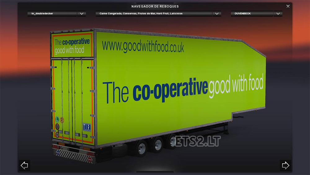 Mod Trailer Krone Double Deck | ETS 2 mods