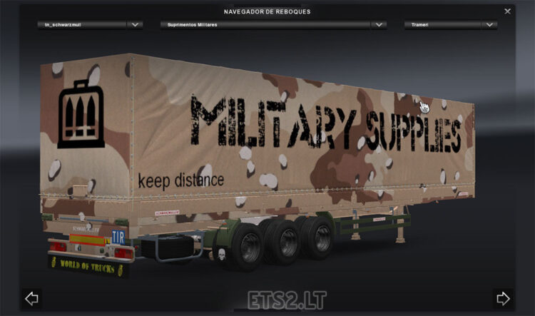 Army Skin Pack by RPaiva v1.0 – 1.17.1s | ETS 2 mods