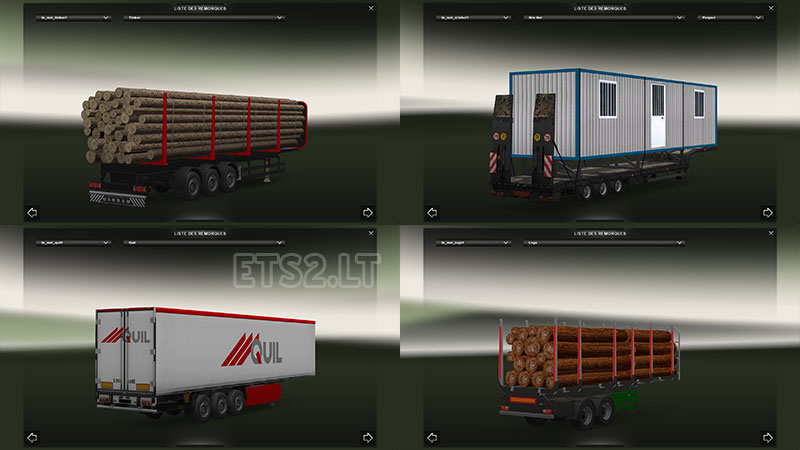 Pack Trailer V1 DLC Scandinavie | ETS 2 mods