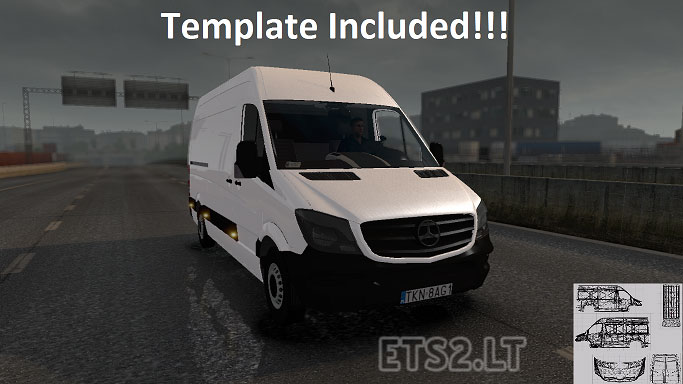 Mercedes Sprinter 2014 (1) | ETS2 mods