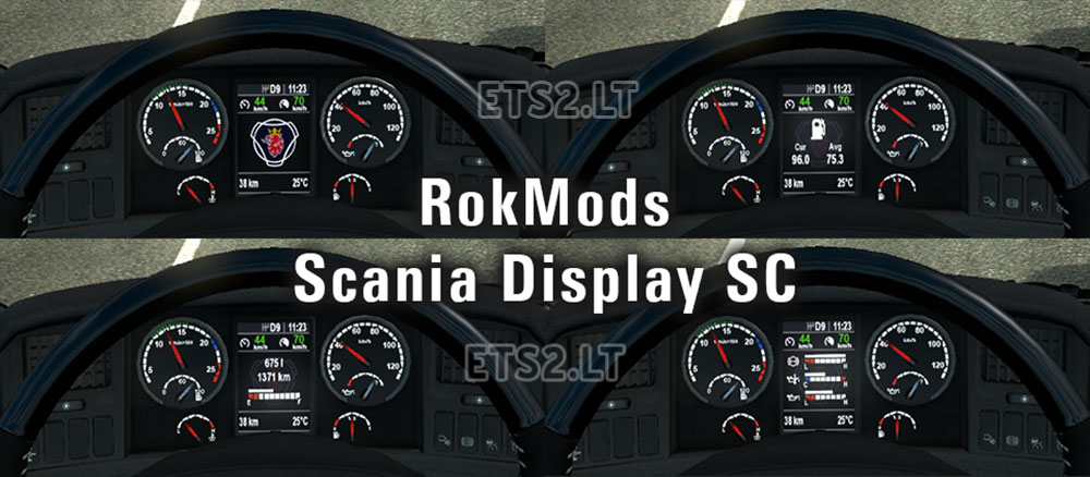 Scania Display | ETS 2 mods