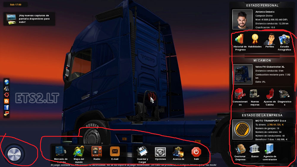 New Menu Icons – ETS2 mods