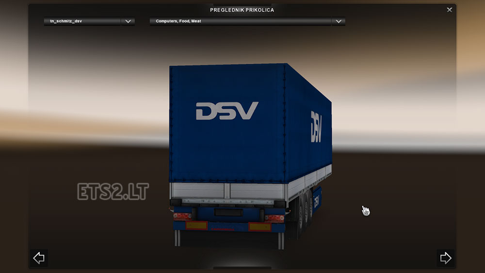 DSV Schmitz Trailer | ETS2 mods