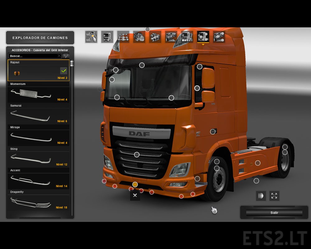 low-spoiler-1 | ETS2 mods