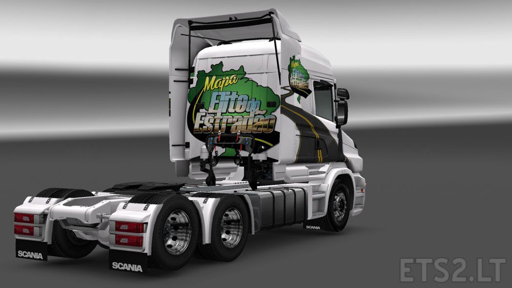 Scania T RJL Map Elite do Estradão Skin | ETS2 mods