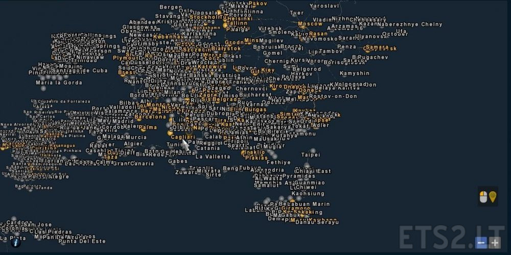 world-map-2 | ETS2 mods