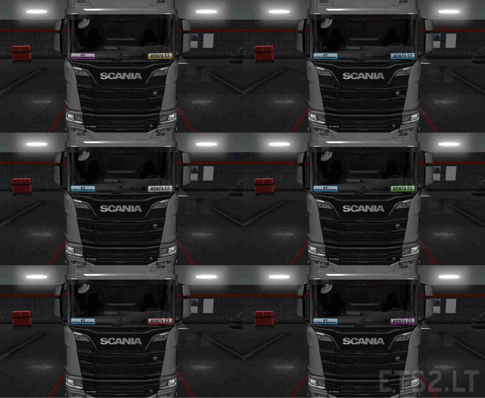 Lighting-Nameplate-2 | ETS2 mods