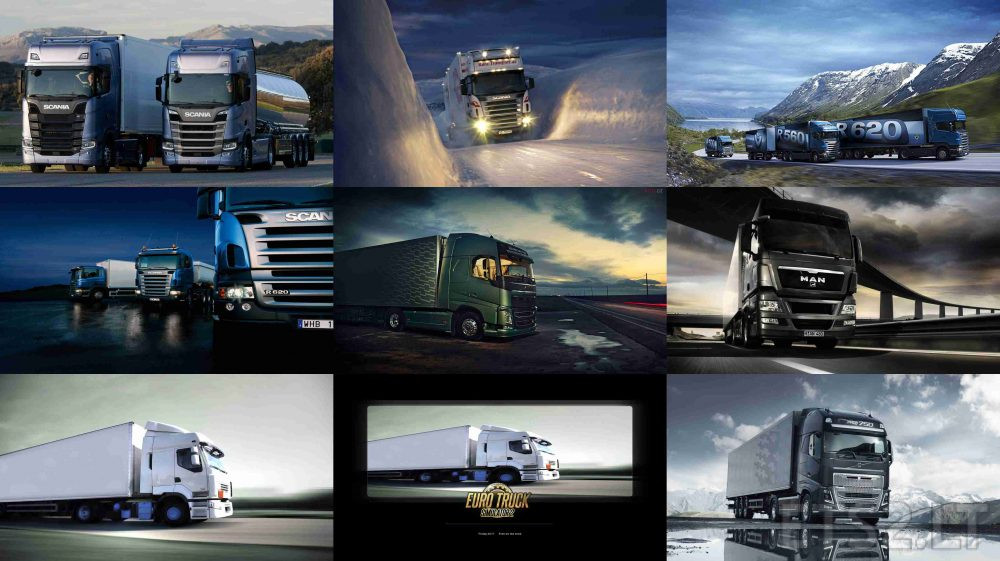 Loading screen | ETS 2 mods