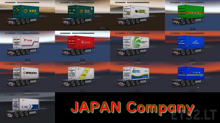 Japan-Company-Container-2 | ETS2 mods