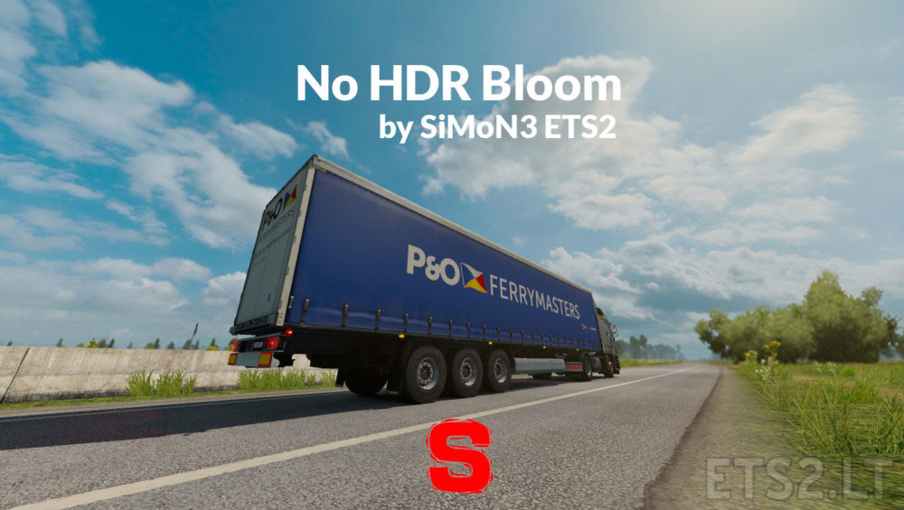 No-HDR-Bloom | ETS2 mods