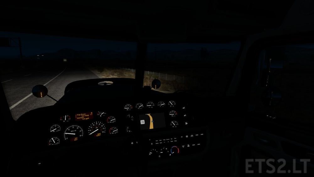White-Dashboard-Backlight-2 | ETS2 mods