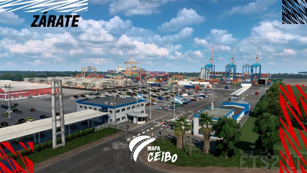 MAPA CEIBO (Argentina Map) – ETS2 1.43 | ETS2 mods