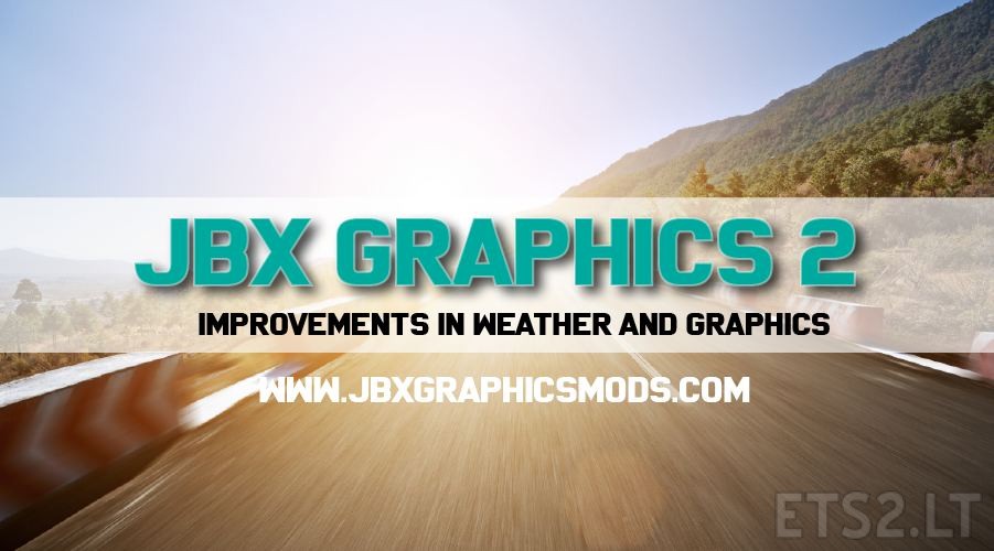 JBX 1.7.5.3 Graphic mod for patch 1.43 | ETS 2 mods