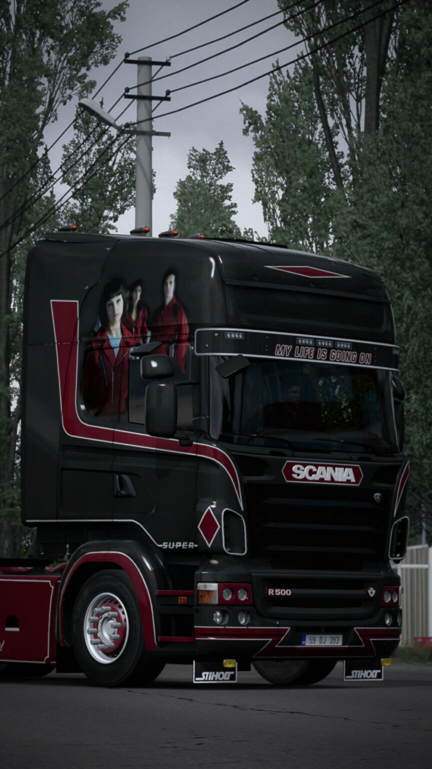 ETS2 – RJL’s Scania 5 Series Metallic LCDP Skin [Paintable] | ETS 2 mods