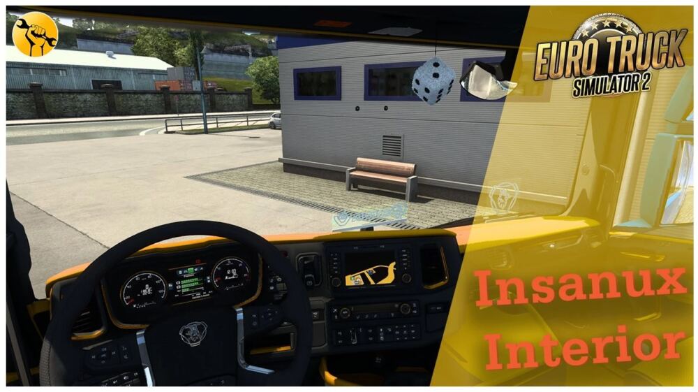 INSANUX SCANIA NG INTERIOR EU V1.05 | ETS2 mods