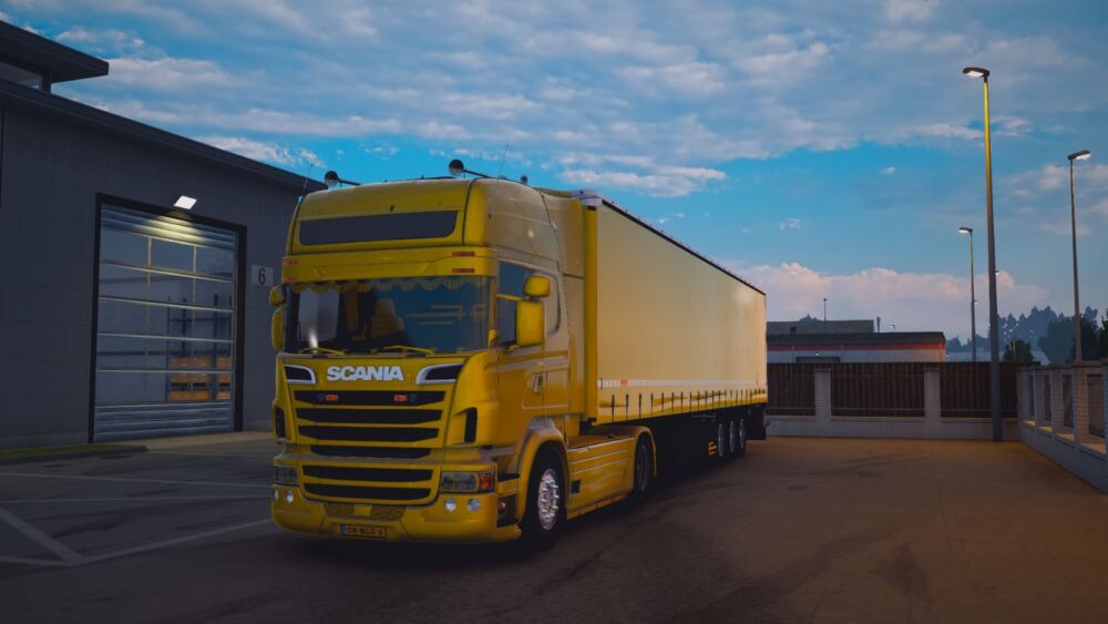 SCANIA R450 V8+TRAILER 1.43 1.44 | ETS2 mods