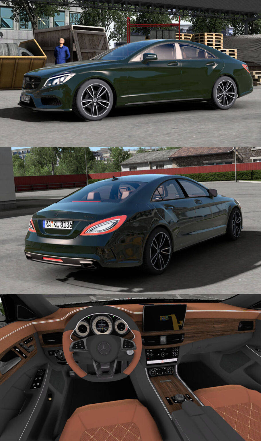 Mercedes-Benz C218 CLS-Class V2.5 1.46 | ETS 2 mods