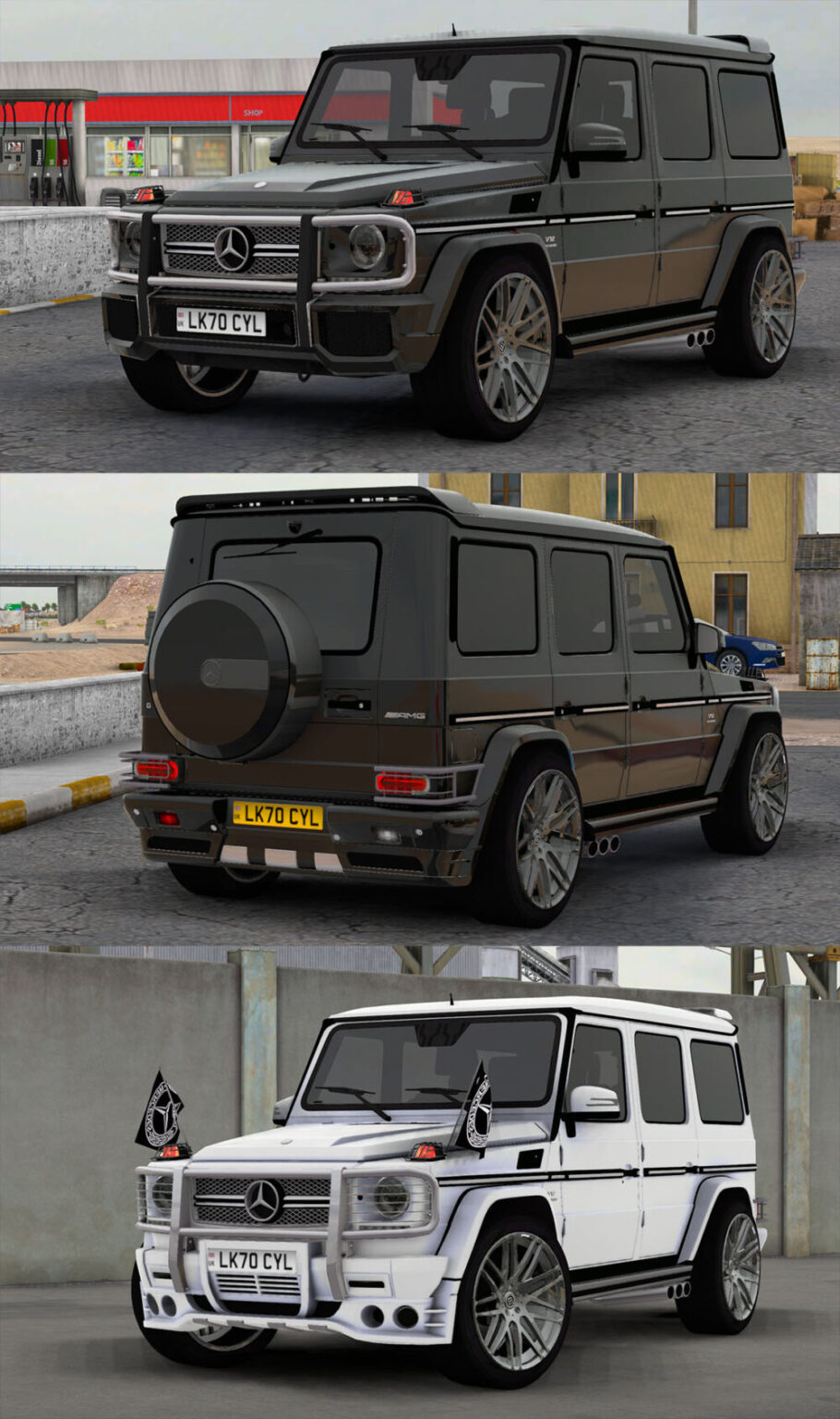 Mercedes-Benz W463 2012 G65 AMG V4.5 1.46 | ETS 2 mods