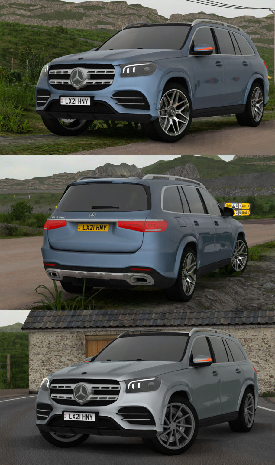 Mercedes-Benz X167 GLS-Class V1.6 1.46 | ETS 2 mods