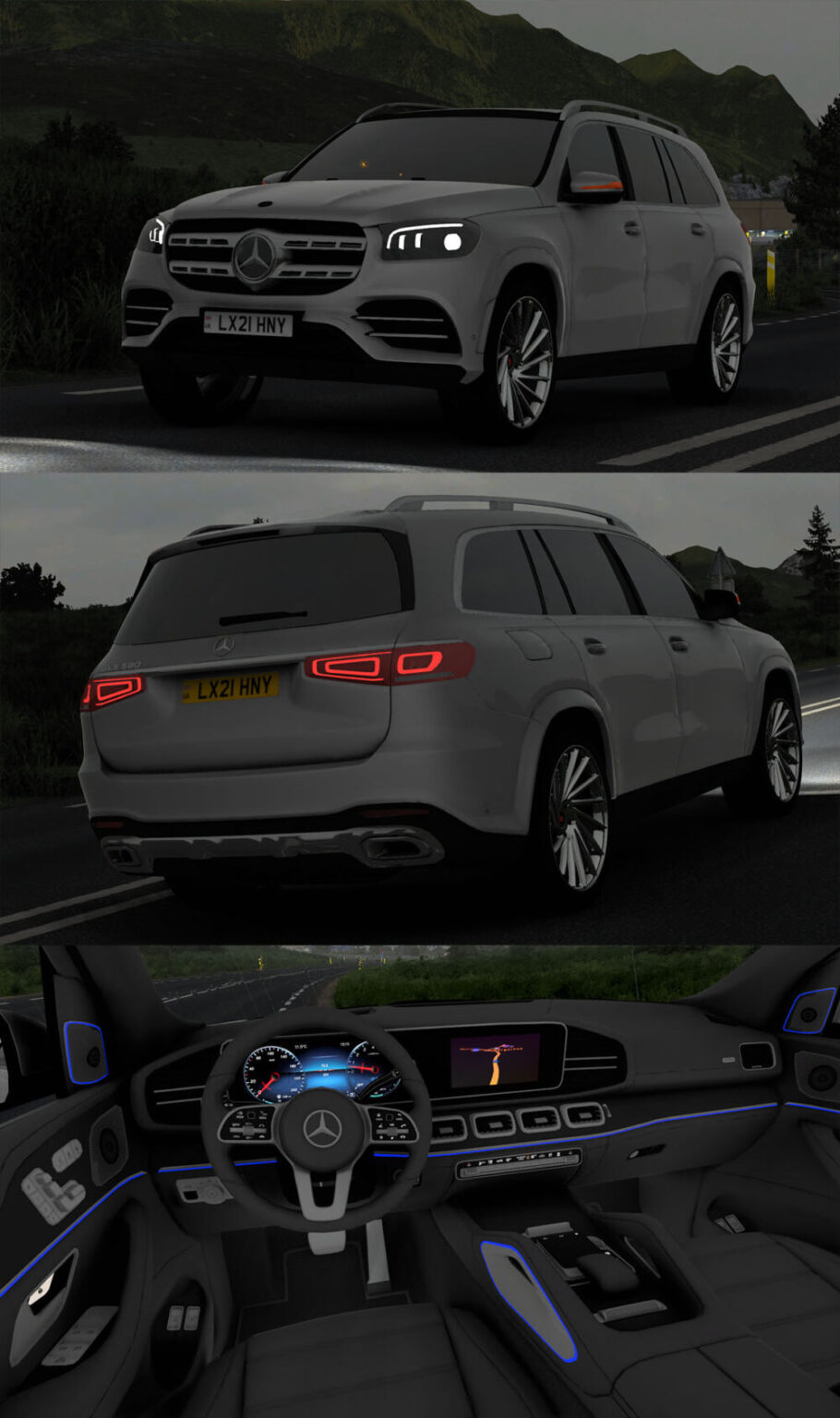 Mercedes-Benz X167 GLS-Class V1.6 1.46 | ETS 2 mods