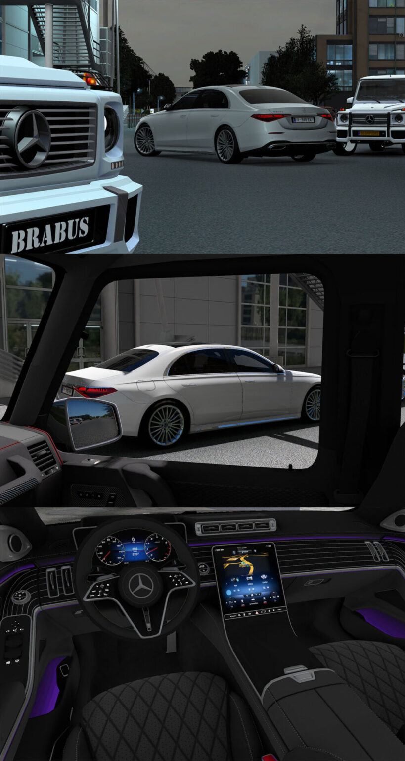 Mercedes-Benz W223 S-Class V1.0 1.46 | ETS 2 mods