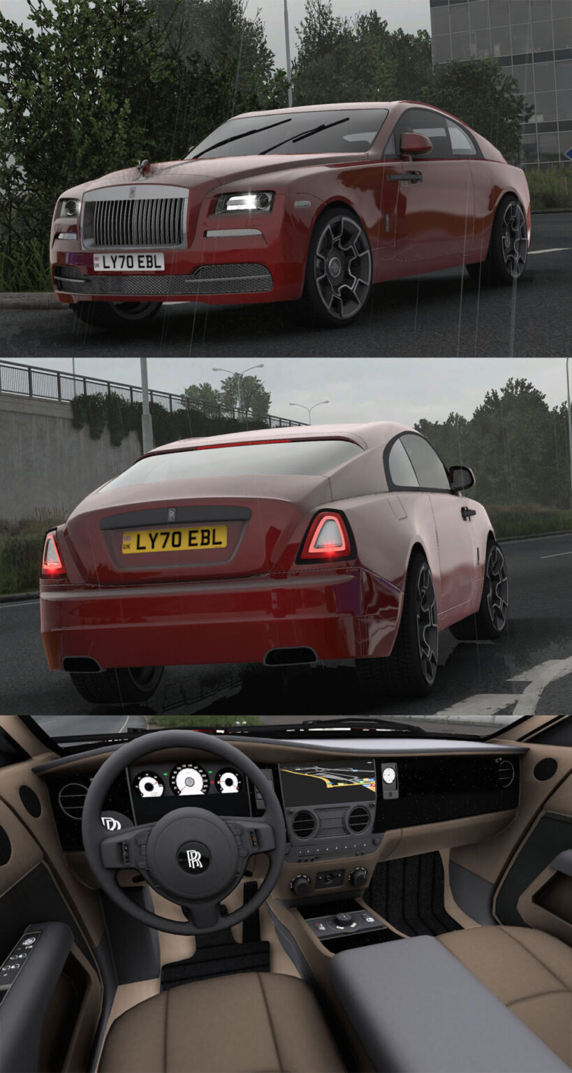 Rolls-Royce Wraith 2016 V1.0 1.46 | ETS 2 mods