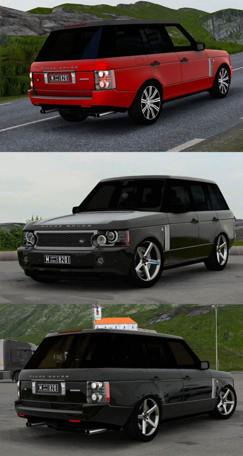 Land Rover Range Rover Supercharged V8 2008 V7.5 1.47 | ETS 2 mods