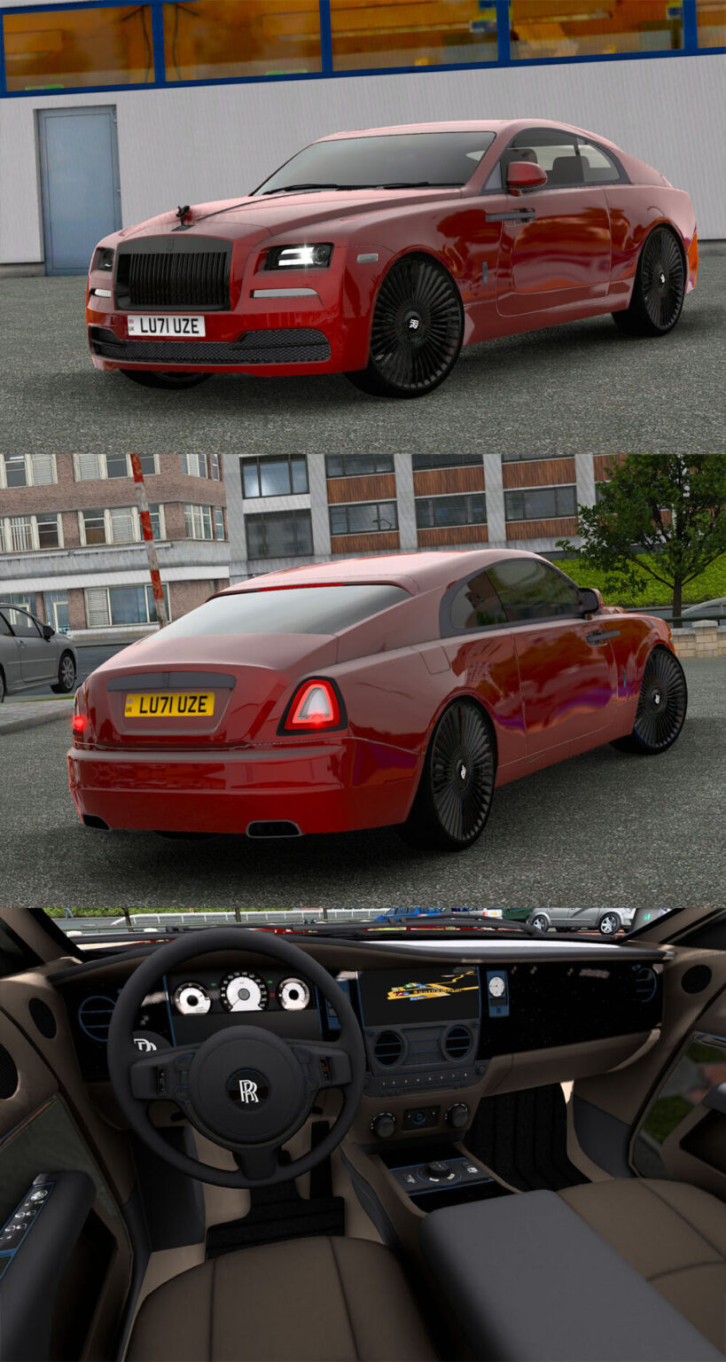 Rolls-Royce Wraith 2016 V1.1 1.47 | ETS 2 mods