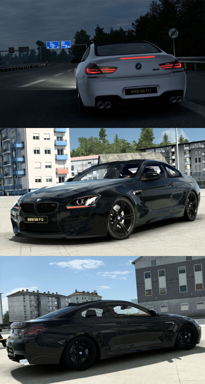 BMW M6 F13 V3.5 1.47 | ETS2 mods