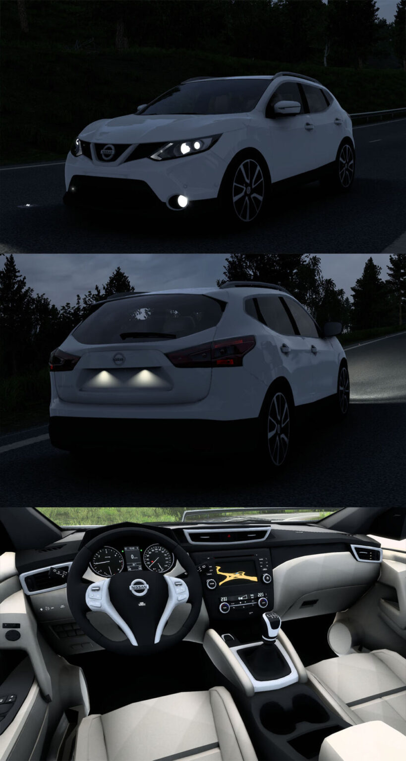 Nissan Qashqai J11 V4.5 1.47 | ETS 2 mods