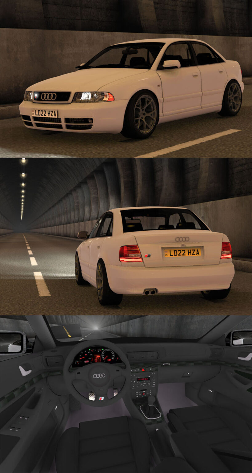 Audi S4 B5 V2.5 1.47 | ETS 2 mods