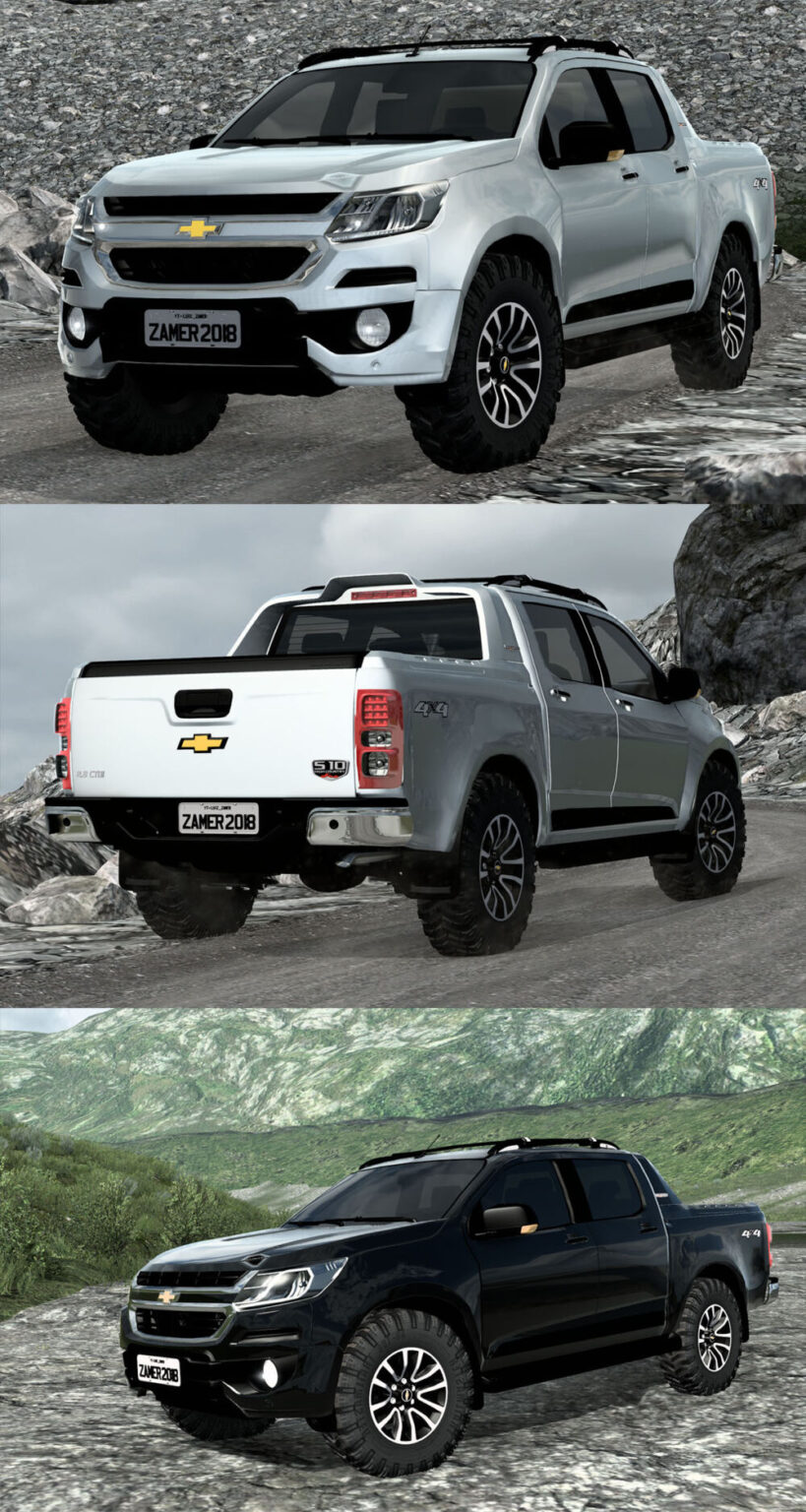 Chevrolet S10 High Country 2017 V5.6 1.47 | ETS 2 mods