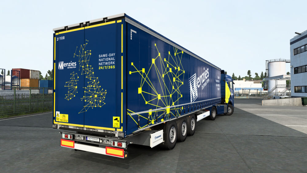 Combo skin Menzies for MAN TGX 2020 | ETS2 mods Combo skin Menzies for MAN TGX 2020 | ETS2 mods