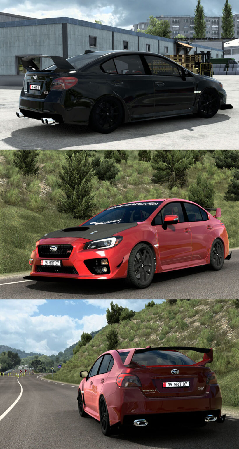 Subaru Impreza WRX STI 2017 V3.1 1.47 | ETS 2 mods