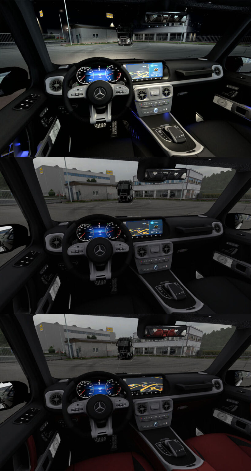 Mercedes-Benz W463 2022 G63 AMG V1.0 1.47 | ETS 2 mods