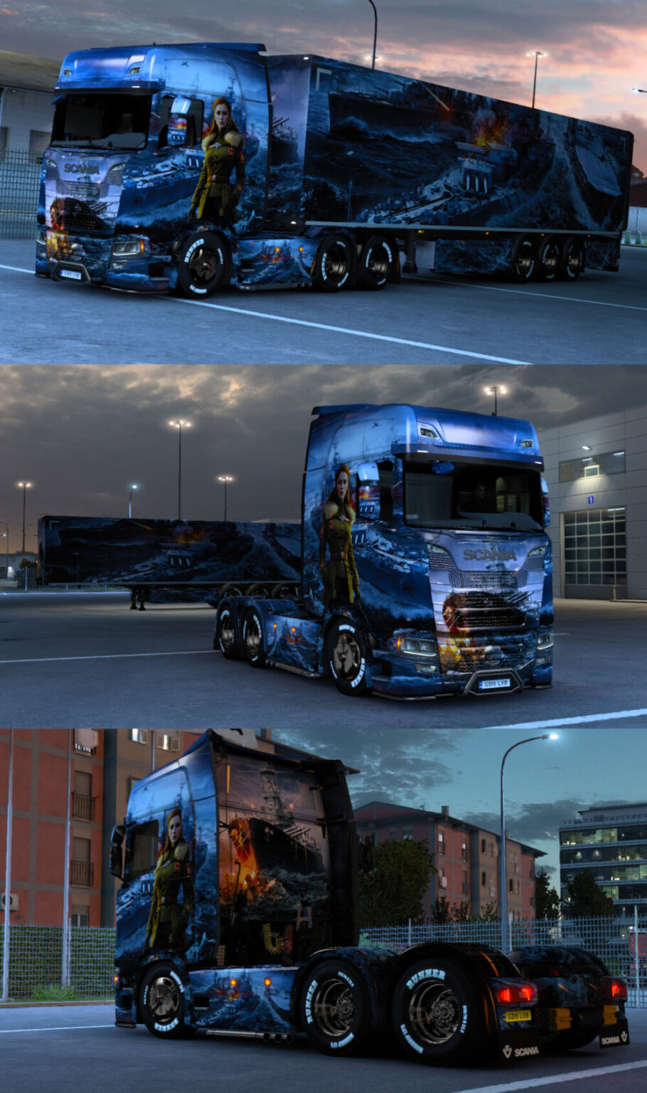 scania ng skin | ETS2 mods