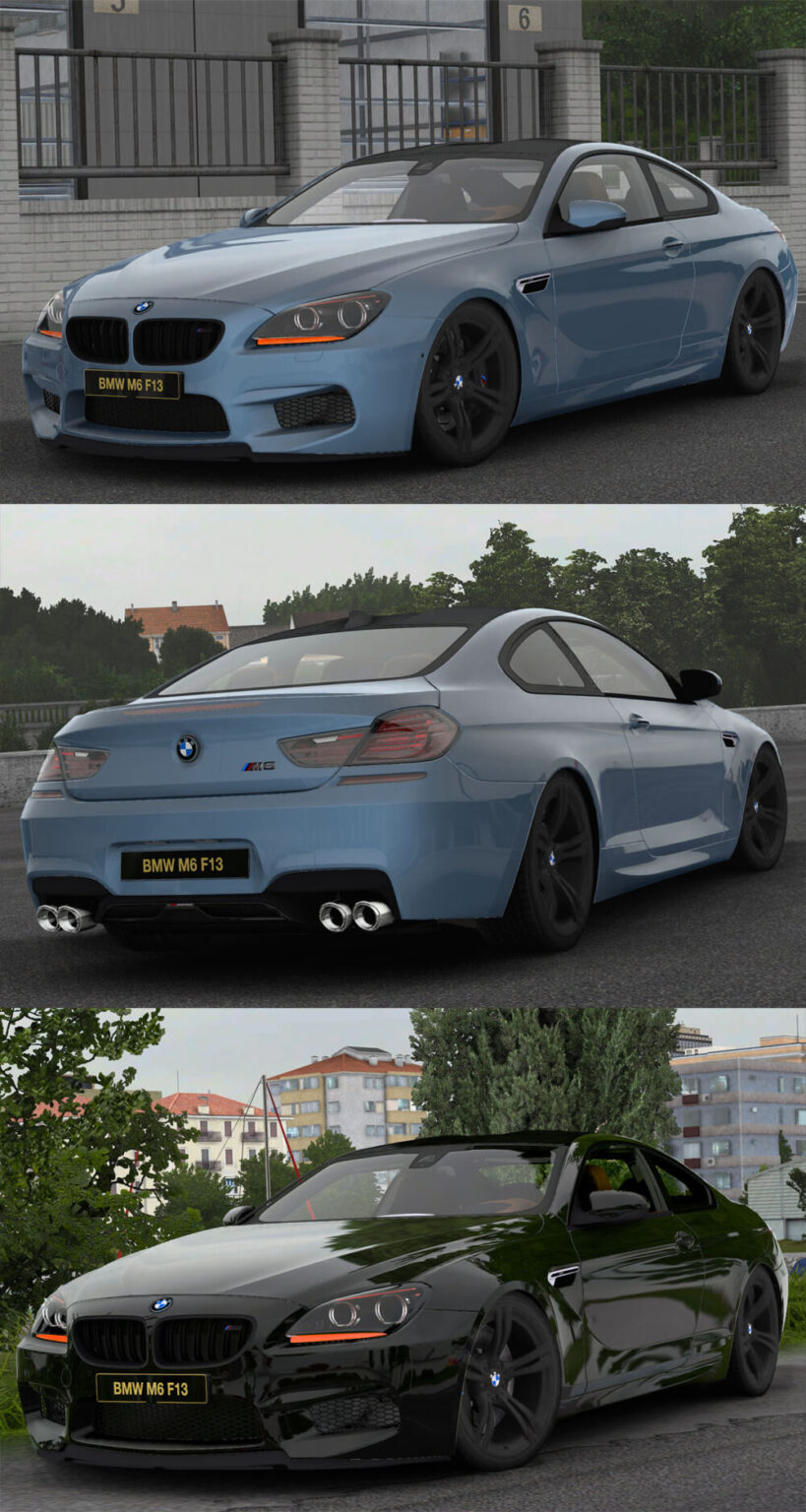 BMW M6 F13 V3.6 1.48 | ETS 2 mods