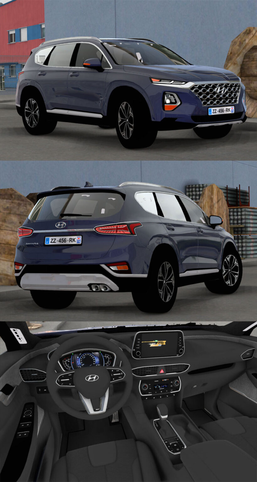 Hyundai Santa Fe TM V2.2 1.48 | ETS 2 mods