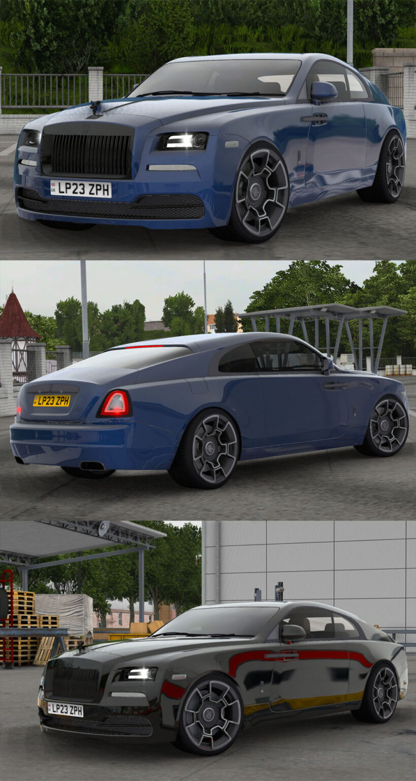 Rolls-Royce Wraith 2016 V1.2 1.48 | ETS 2 mods