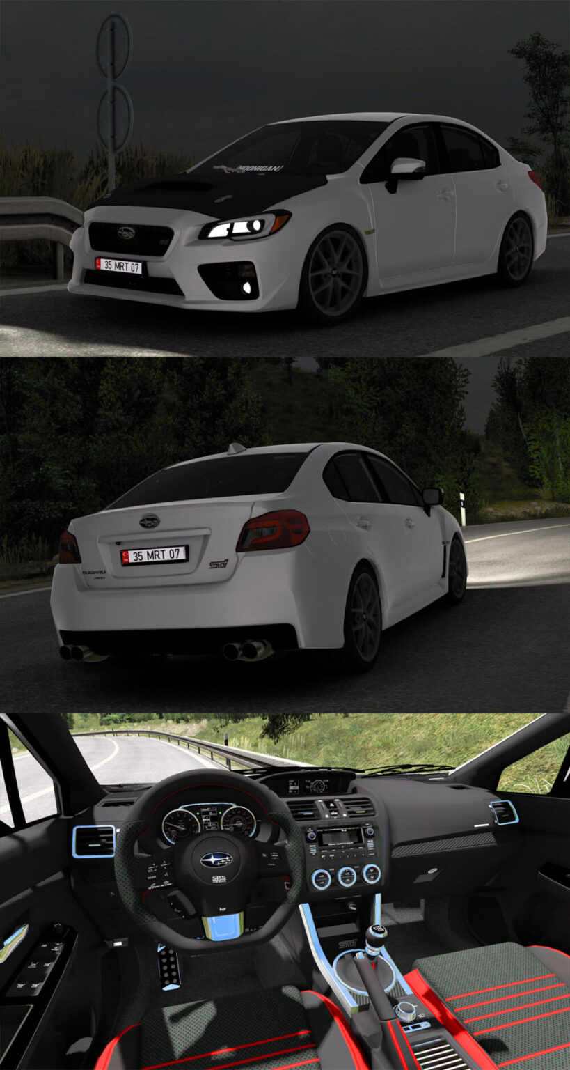 Subaru Impreza WRX STI 2017 V3.3 1.48 | ETS 2 mods