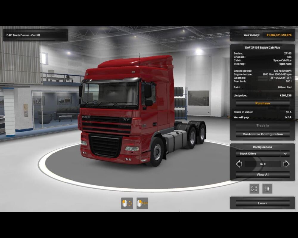 DAF XF 105 530HP ENGINE ETS2 Mods DAF XF 105 530HP ENGINE ETS2 Mods