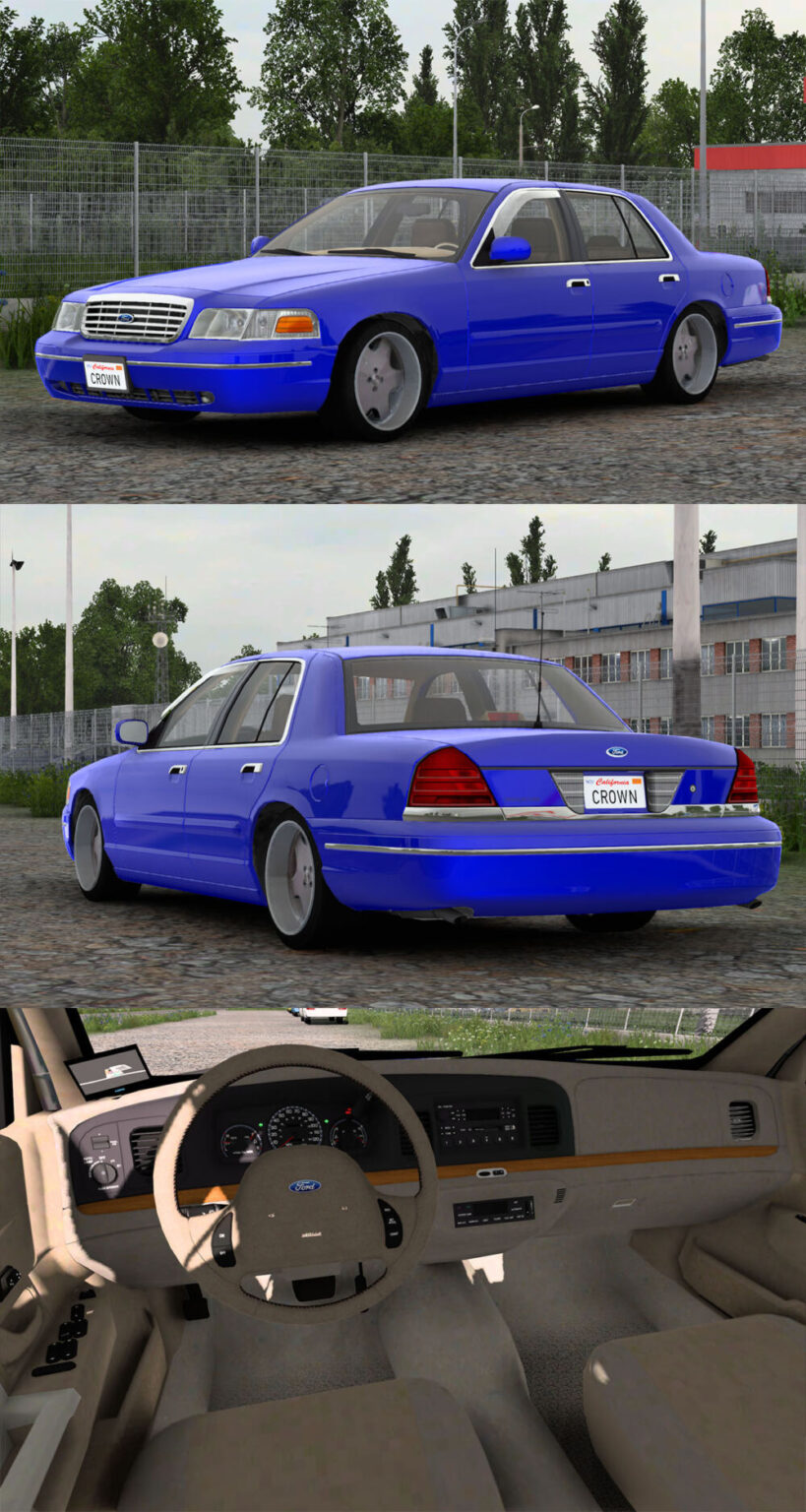 Ford Crown Victoria 2012 V5.7 1.48 | ETS 2 mods