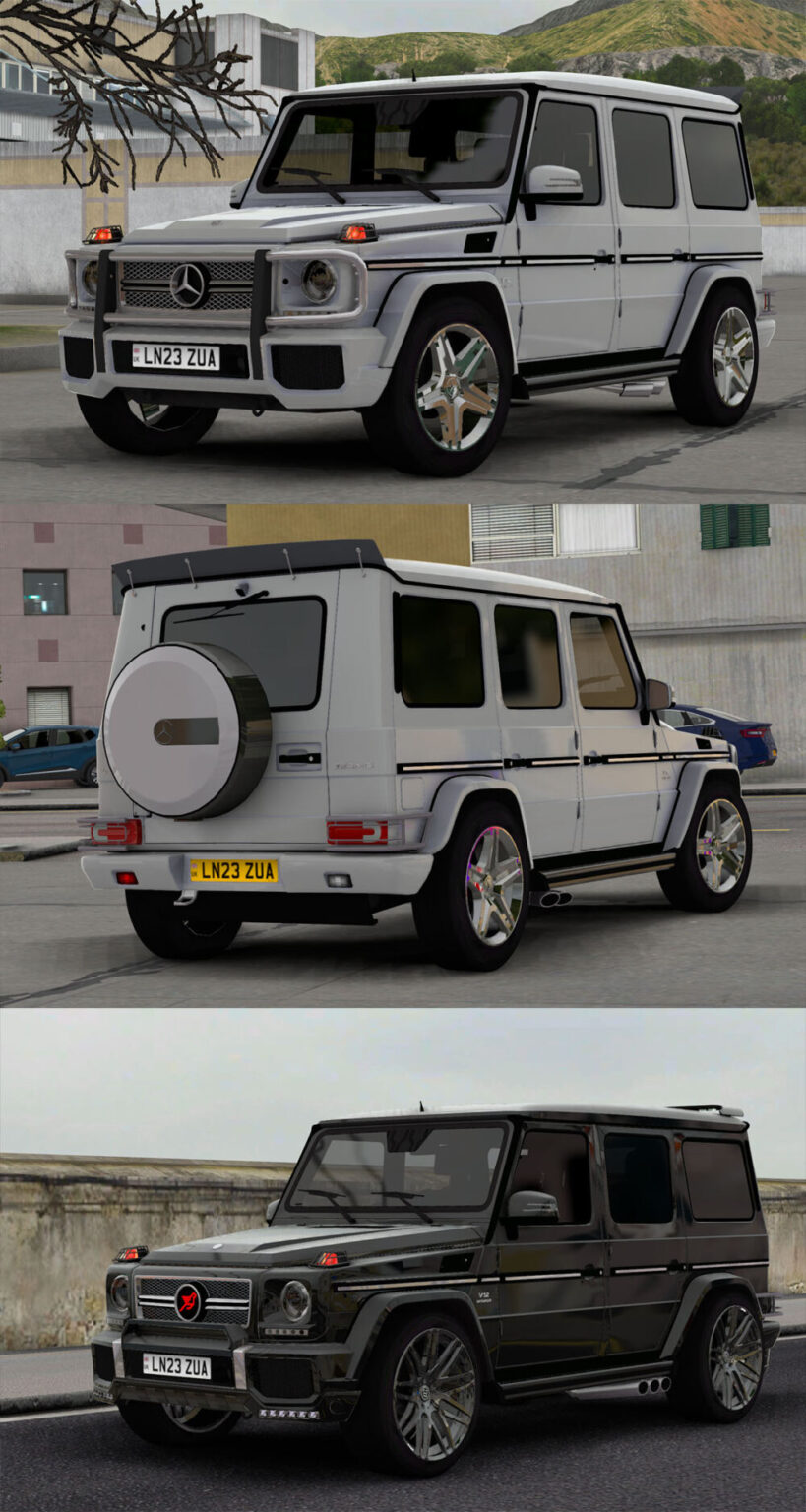 Mercedes-Benz W463 2012 G65 AMG V4.7 1.48 | ETS 2 mods